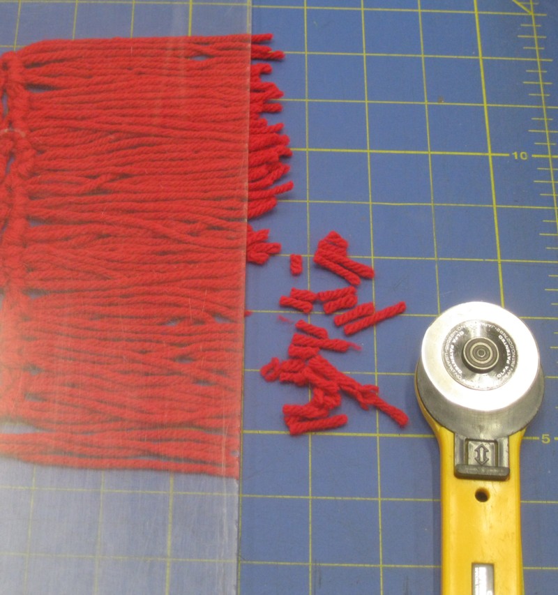 Tutorial Tuesday – A Red Scarf Pattern, and How to Apply Fringe | Dan's ...